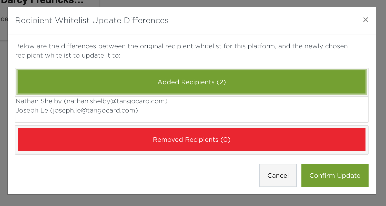 How to Upload a Recipient Allow List