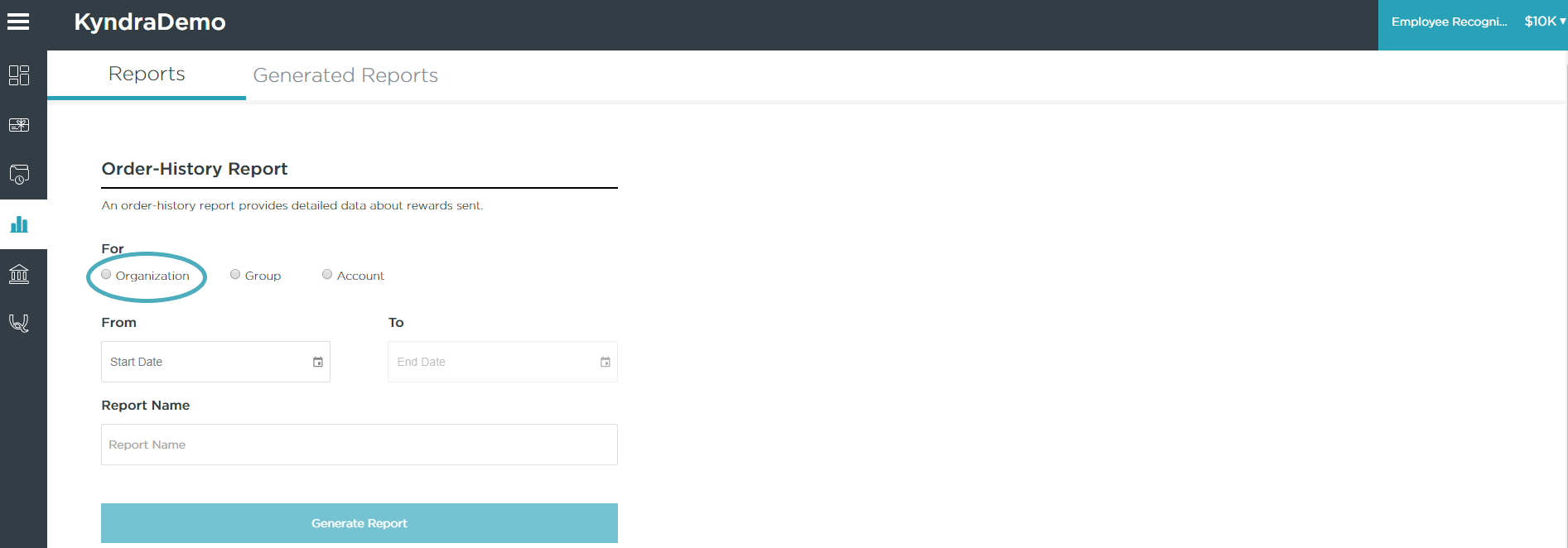 How to Generate and Download Reports