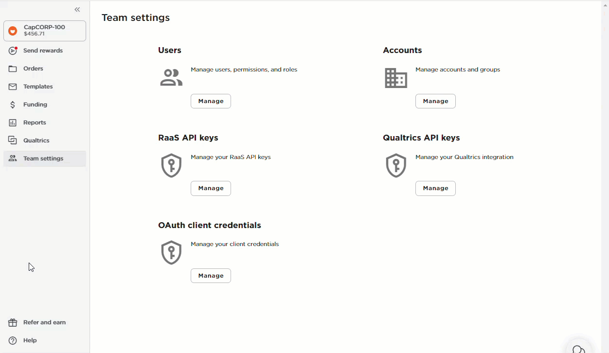 Create account balance alerts